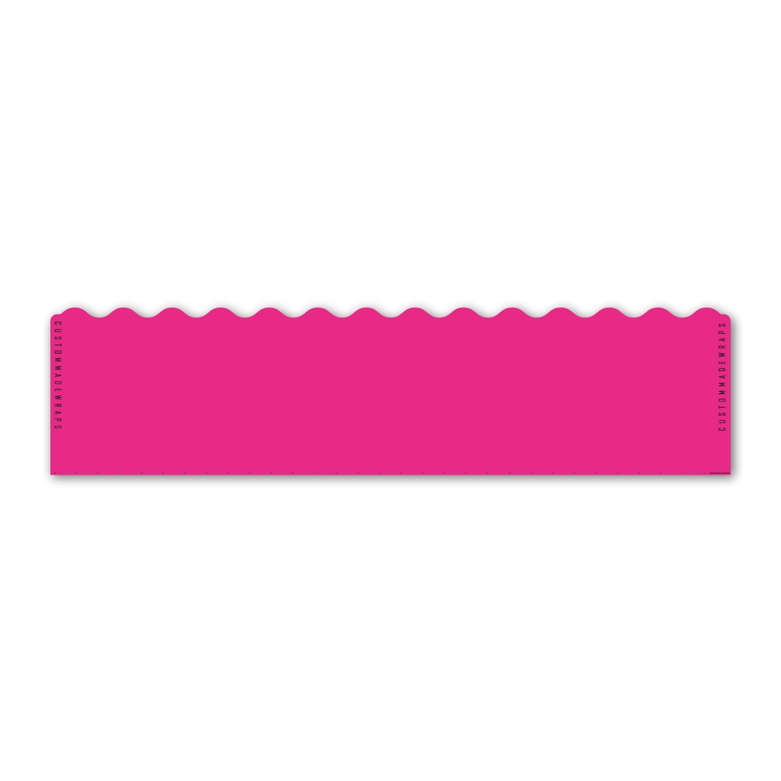 Wave Edge - Magenta - CustomMadeWraps.com