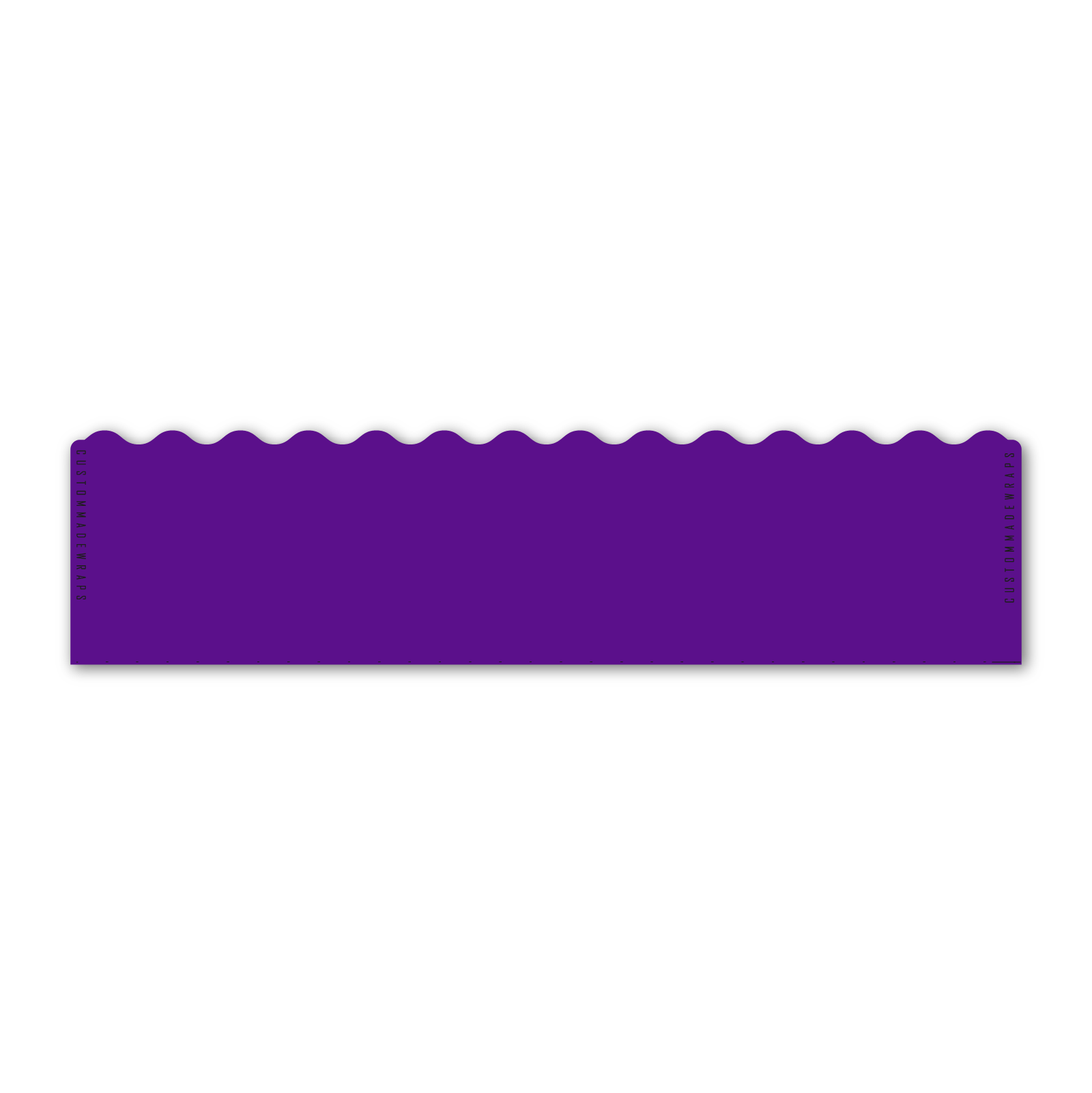 Wave Edge - Purple - CustomMadeWraps.com