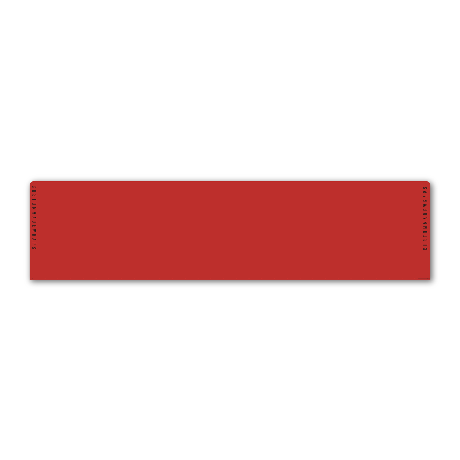 Regular - Standard Red - CustomMadeWraps.com