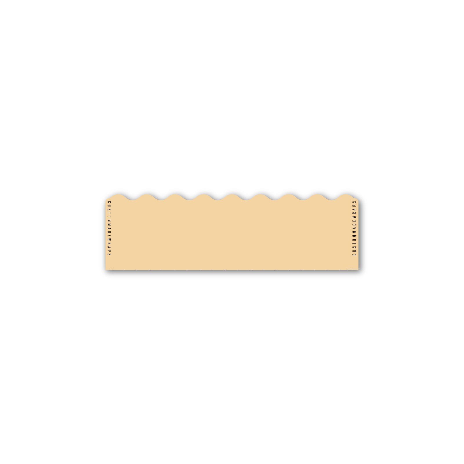 Shorty Wave Edge - Sand - CustomMadeWraps.com