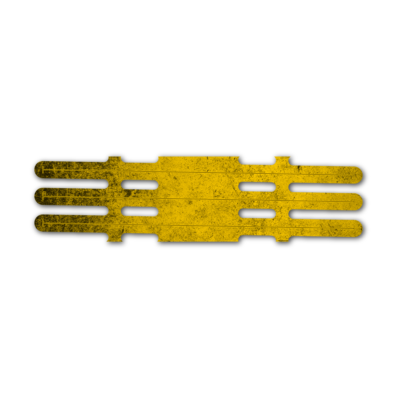 Vortex - Grunge Yellow - CustomMadeWraps.com
