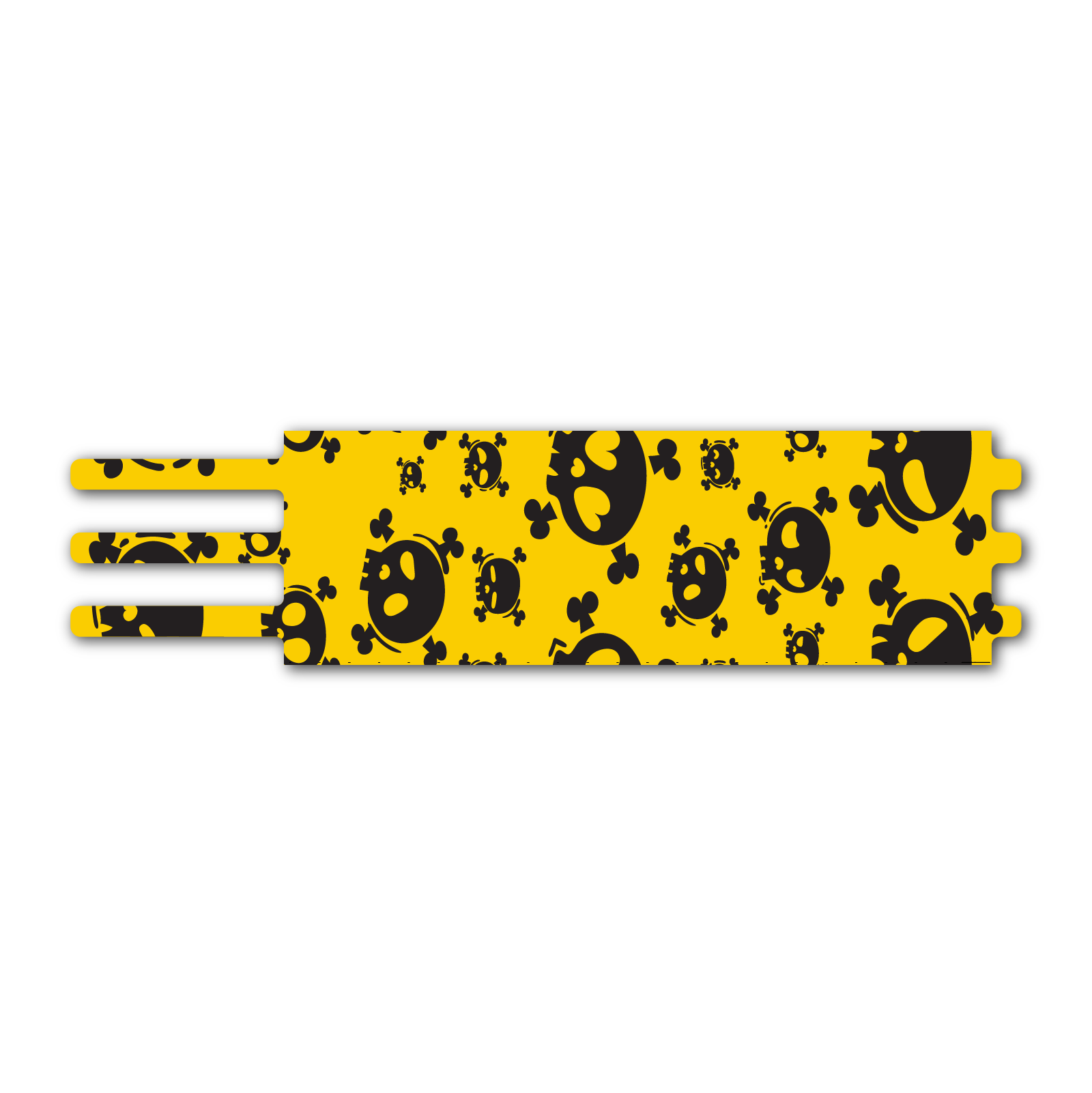 Ultralight - Skulls Yellow - CustomMadeWraps.com