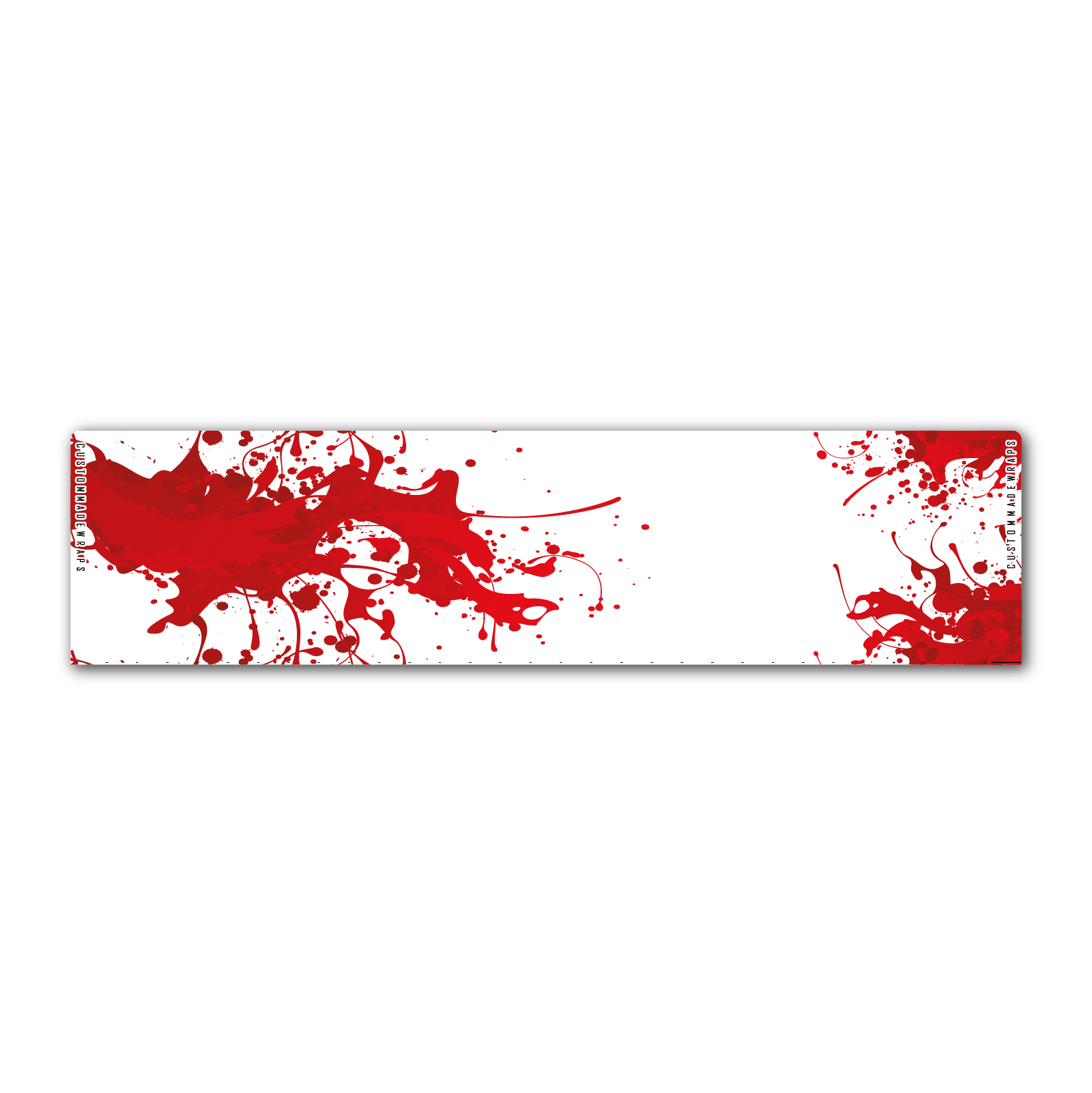 Regular - Splash Red - CustomMadeWraps.com
