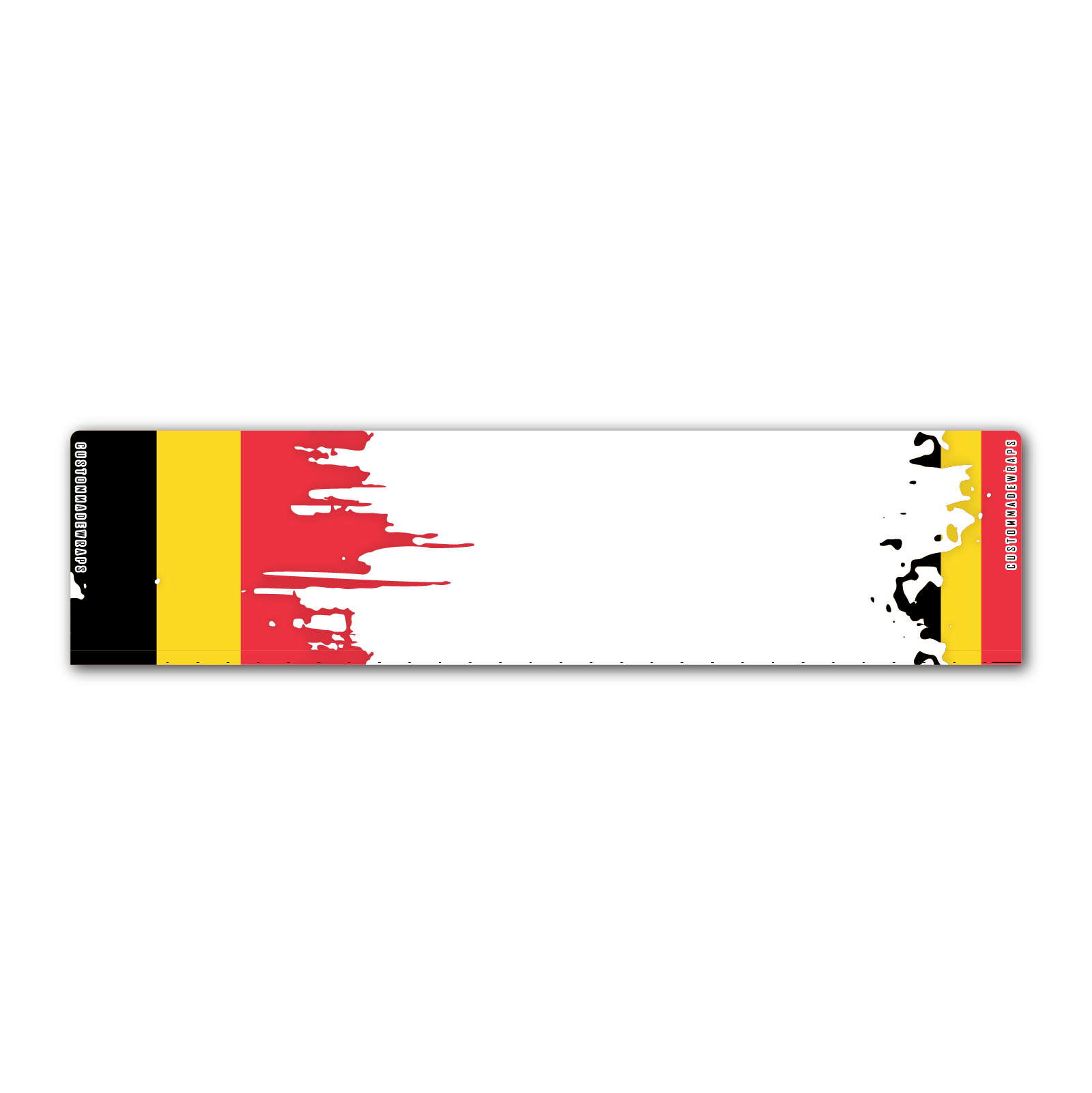 Regular - National Flag Belgium - CustomMadeWraps.com