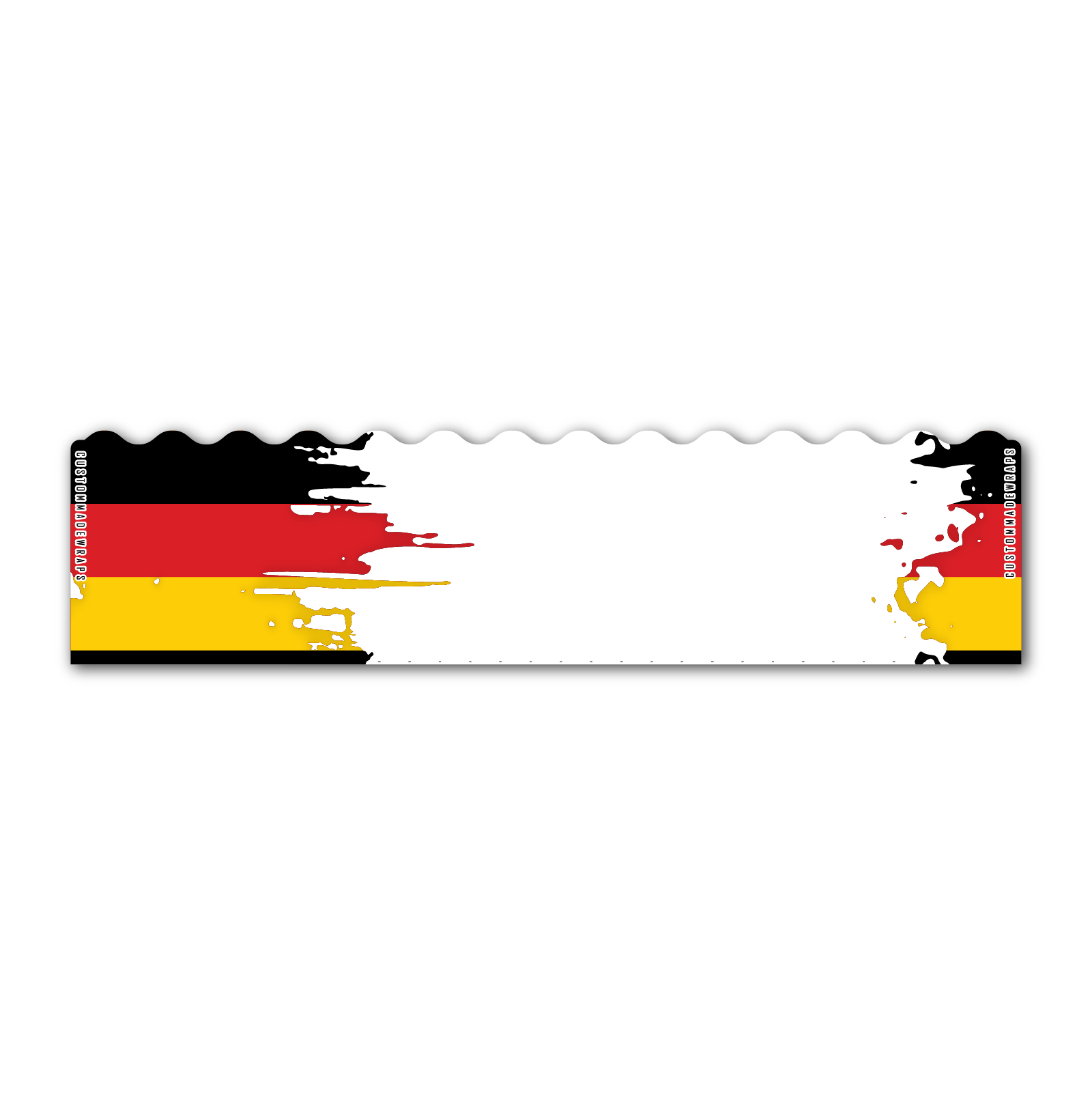 Wave Edge - National Flag Germany - CustomMadeWraps.com