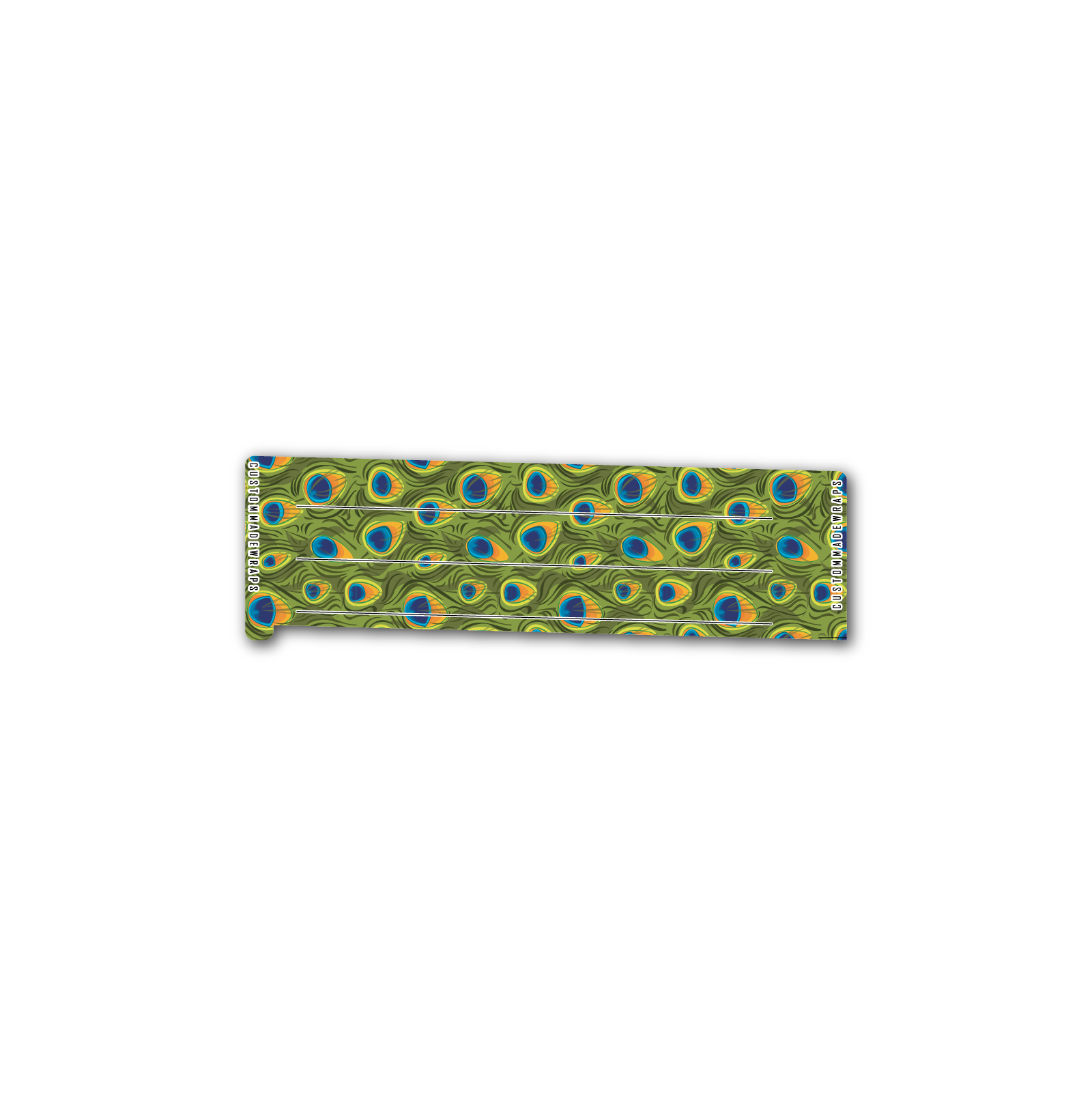 Spin Elite - Animal Skin Peacock - CustomMadeWraps.com
