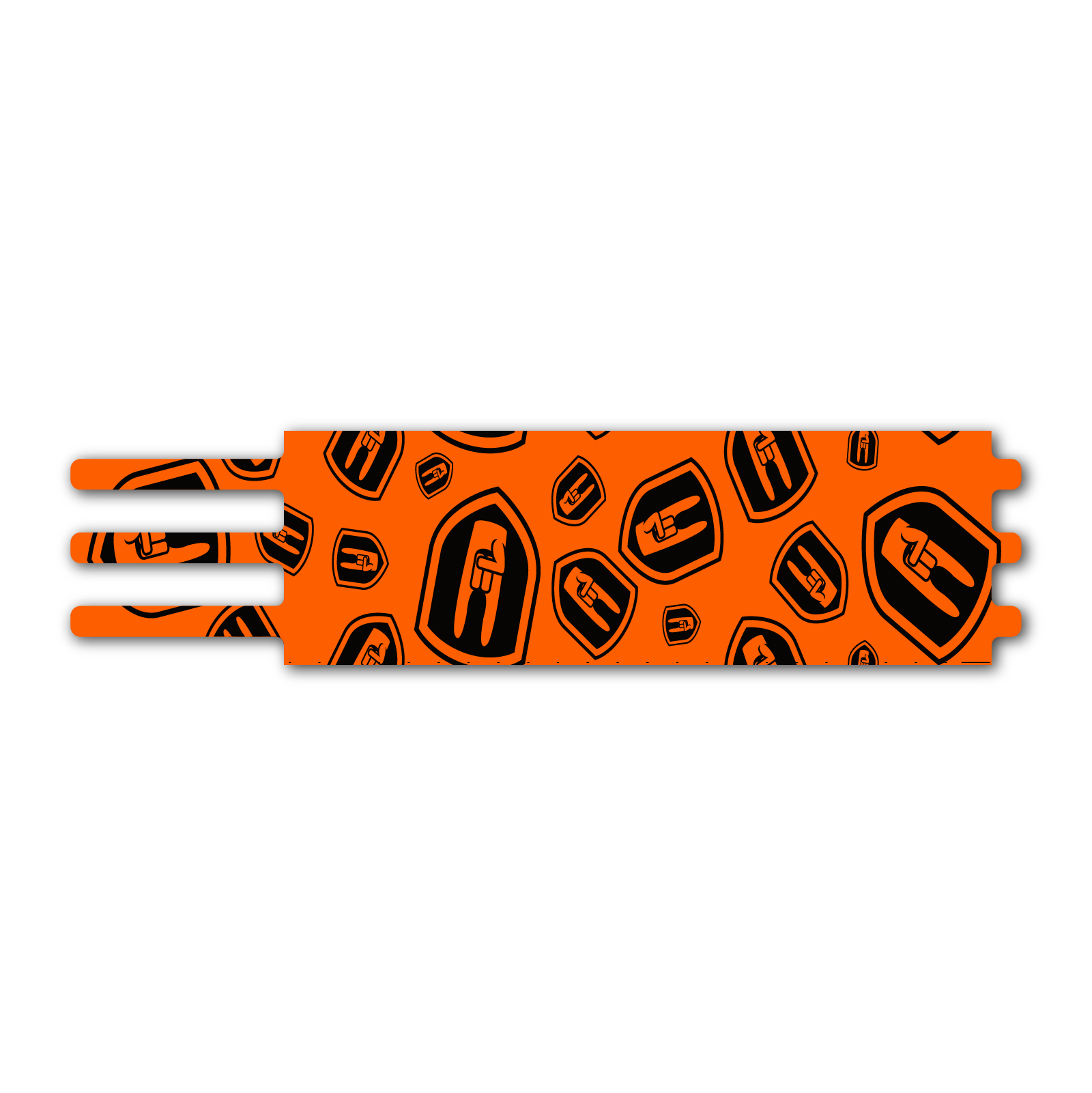 Ultralight - Nock On Scatter Fluor Red Orange - CustomMadeWraps.com