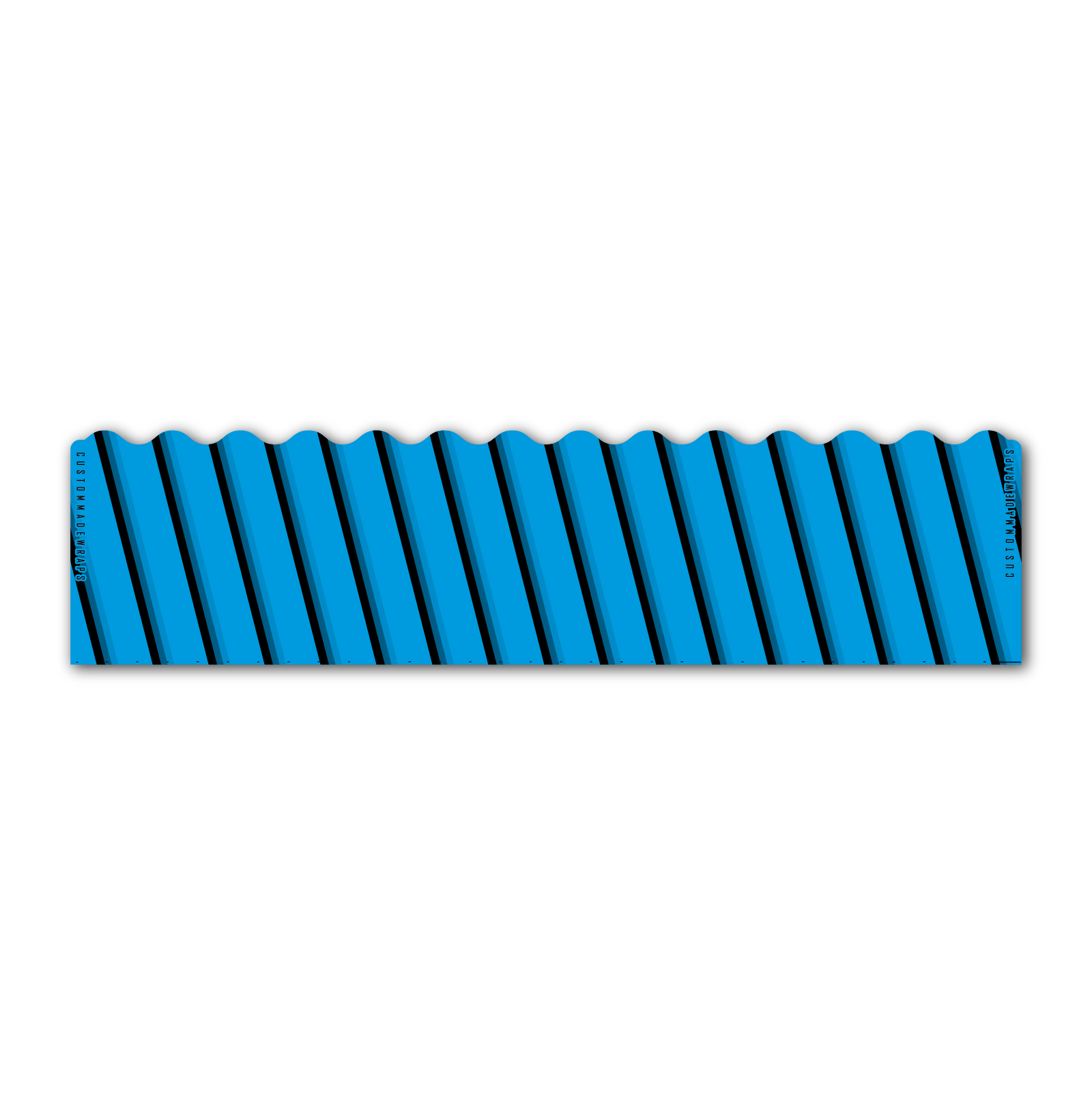 Wave Edge - Screw You Baby Blue - CustomMadeWraps.com