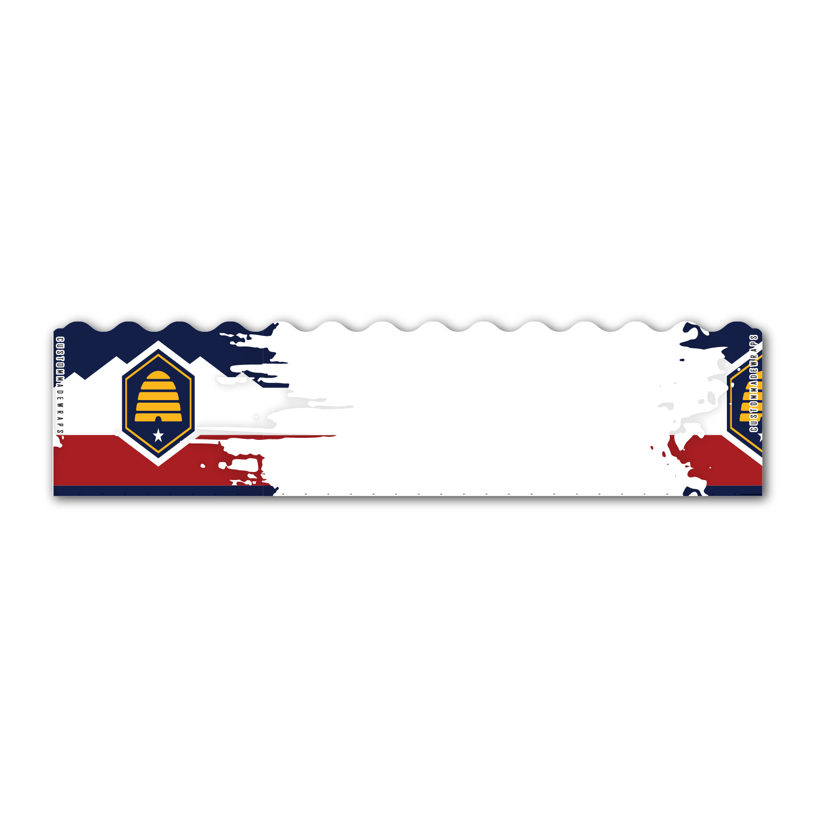 Wave Edge - National Flag Utah - CustomMadeWraps.com