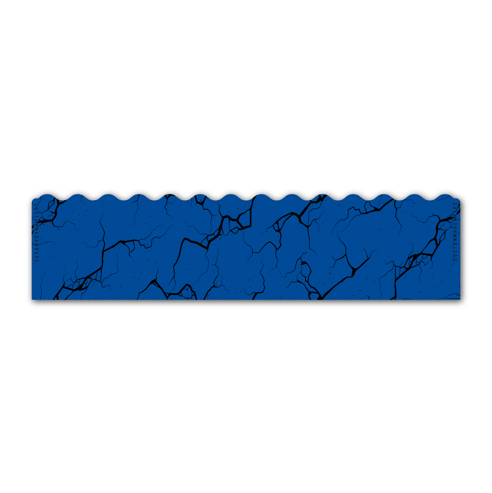 Wave Edge - Shattered Blue - CustomMadeWraps.com