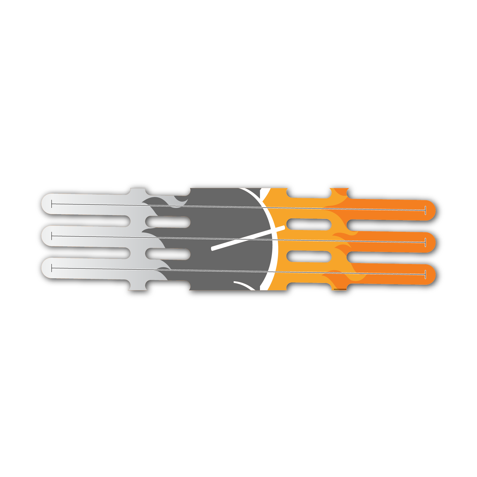 Vortex - Elzinga Archery Orange - CustomMadeWraps.com